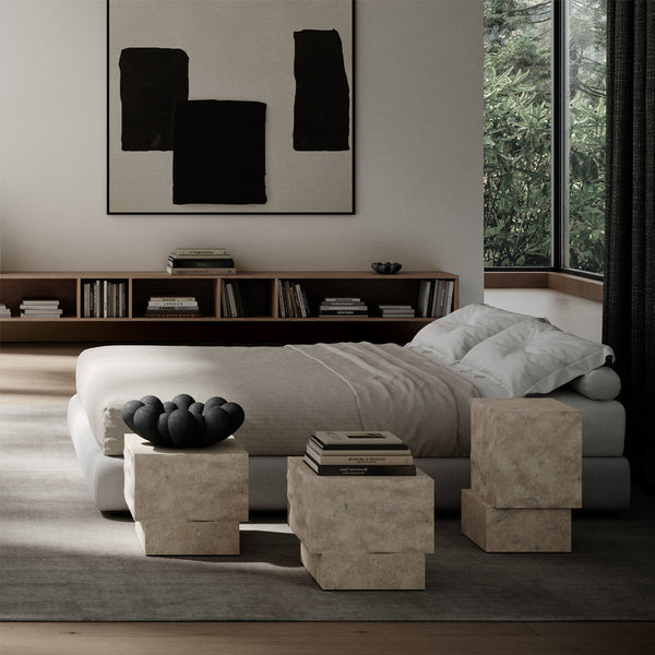 Temple Coffee Table - Limestone by 101 Copenhagen | Do Shop