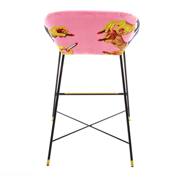 Pink Lipsticks - High Stool - Seletti Wears Toiletpaper | Do Shop