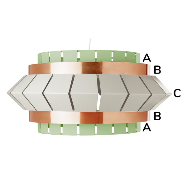 Comb Suspension Light by Utu Soulful Lighting | Do Shop