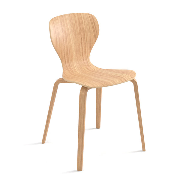 Ears Chair with Wooden Legs by Viccarbe | Do Shop